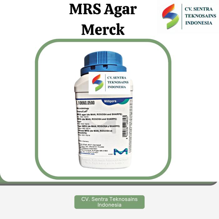 Jual MRS Agar Merck/MRS Agar/Media MRS Agar/MRSA - Kab. Sleman - Sentra ...