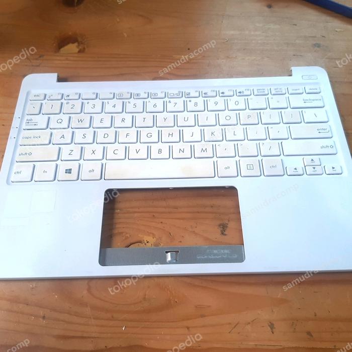 Jual Palmrest Keyboard Frame Case Asus E203 E203NAH putih key ok - Kab ...