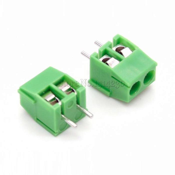 Jual KF 350 Green Terminal Block Hijau KF350 2 pin 2p Screw 3.5mm PCB 2pin - Kota Surabaya ...