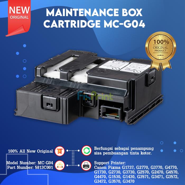 Jual Maintenance Box Cartridge MC-G04 MC G04 New Original - Kota ...