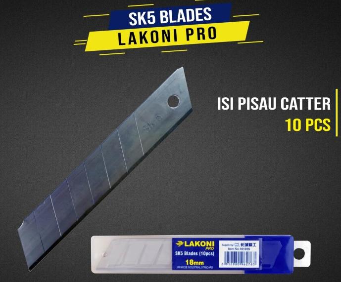 Jual ORIGINAL INGCO Refill Pisau Cutter Blade Ukuran Besar 18mm Isi 10 Pcs - Kota Medan - Pi ...