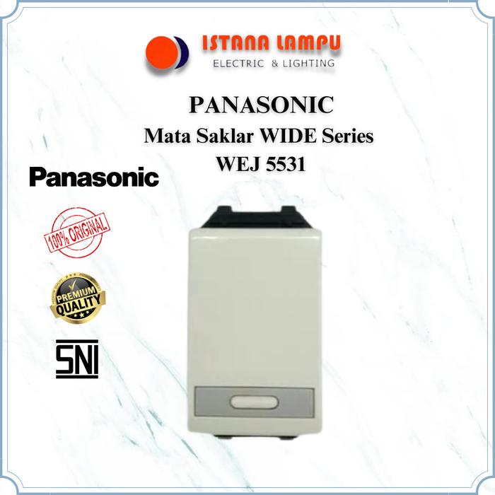Jual Mata Saklar Panasonic WIDE Series WEJ 5531 - Kota Semarang ...
