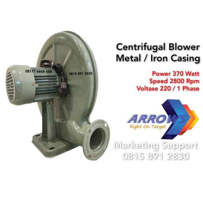 Jual Blower Tiup 370w Pressure Blower 370w Blower Tungku 370w METAL ...