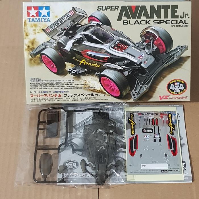Jual 95648 Body Super AVANTE Jr. Black Special Tamiya - Kota Bandung ...