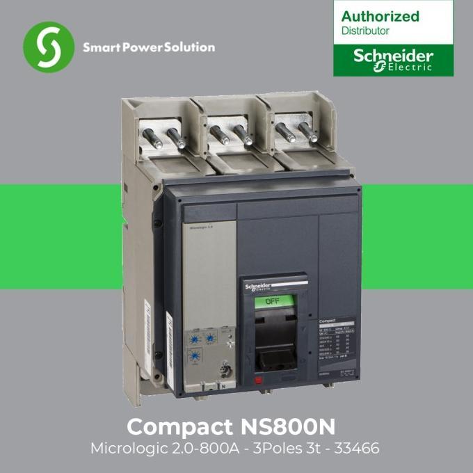 Jual Schneider Compact Ns800N Mccb 800A 3P 50Ka - 33466 - Jakarta Pusat ...