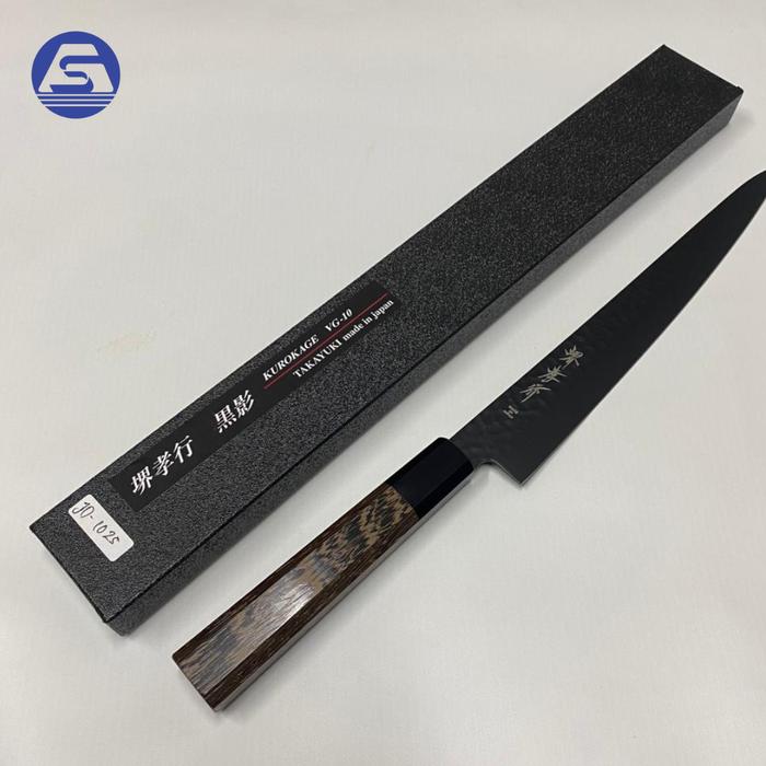 Jual Sakai Takayuki Black Sujibiki 24 cm- KUROKAGE Series VG-10Chef ...
