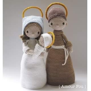 Jual [e-pattern] Pola rajut Amigurumi crochet pattern edisi nativity ...