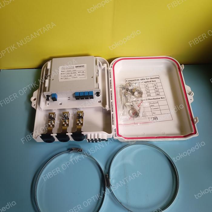 Jual ODP 8 core lengkap spliter box 1-8 sc upc - Jakarta Utara - FIBER ...