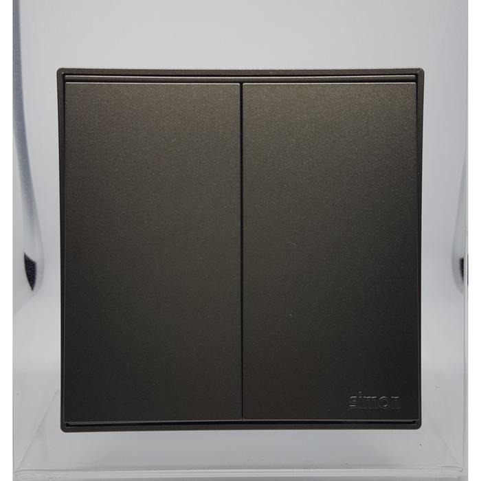 Jual SIMON E6 GREY SAKLAR SERI 2 GANG 1 WAY SWITCH - Jakarta Utara ...