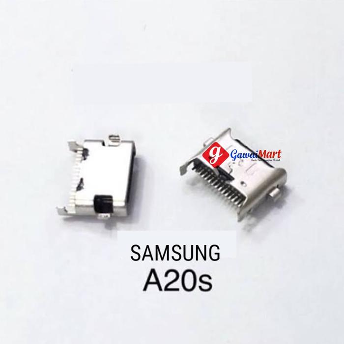 Jual KONEKTOR CAS SAMSUNG A20S ORIGINAL CONNECTOR CHARGER CHARGING PORT ...