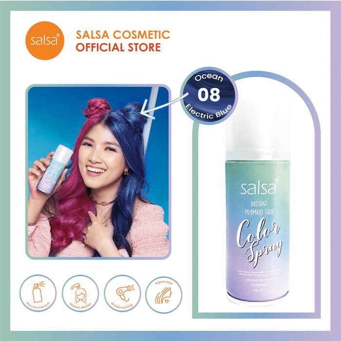 Promo NEW! Salsa Instant Mermaid Hair Color Spray - Ocean - Kota ...