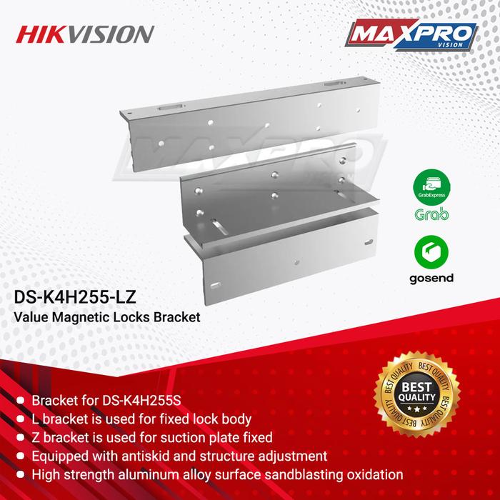 Jual DS-K4H255-LZ - HIKVISION BRACKET DOOR MAGNETIC LOCK - Jakarta ...