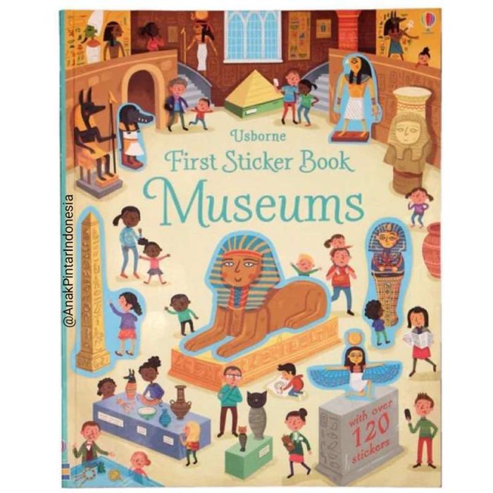 Jual USBORNE FIRST STICKER BOOK MUSEUMS ( A4-027 ) - Kota Surabaya ...