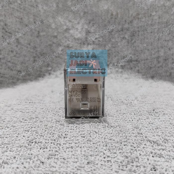 Jual Relay OMRON MY2 DC24 MY2-GS 24V DC / Relay MY2 24VDC 8 Kaki ORIGINAL - Kota Medan - Surya ...