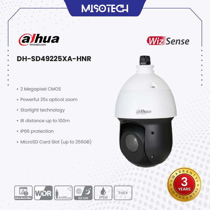 Jual KAMERA CCTV IP PTZ 25X OUTDOOR DAHUA 2MP DH-SD49225XA-HNR WIZSENSE - Jakarta Barat ...