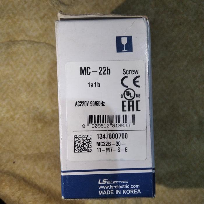 Jual Kontaktor Metasol LS MC-22B / Contactor Metasol LS MC-22B 3P - Kab ...