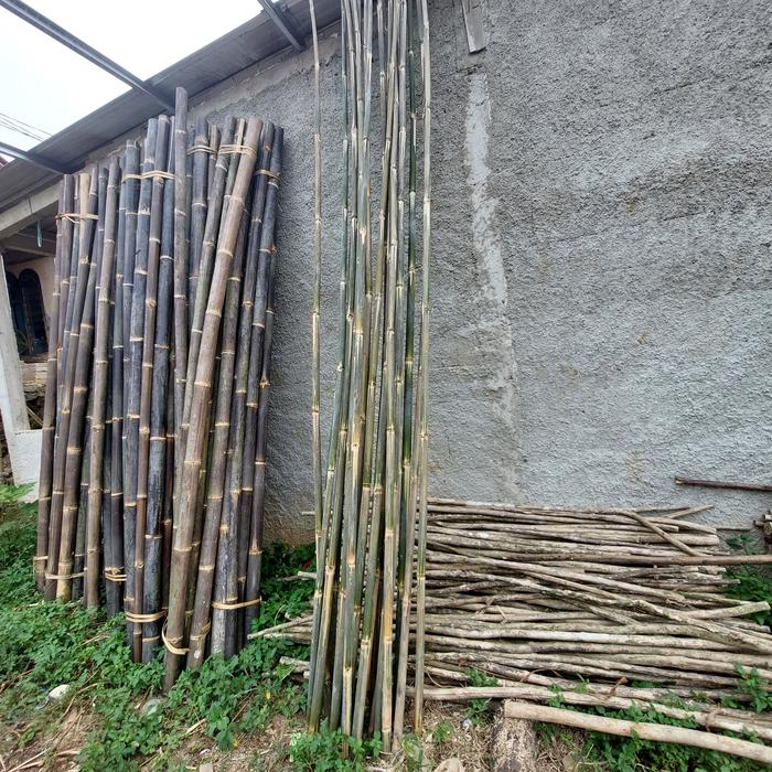 Jual Bambu Tiang Bendera umbul2 Panjang 3m Bendera Partai Diameter 3 ...