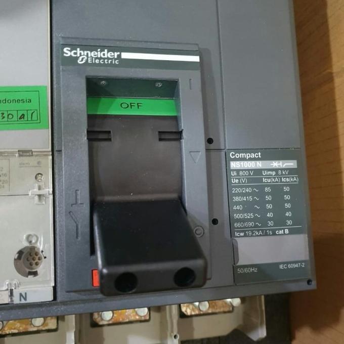 Jual Mccb (Breaker) Schneider Ns1000N 3P (400-1000A) 50Ka Micrologic 2. ...
