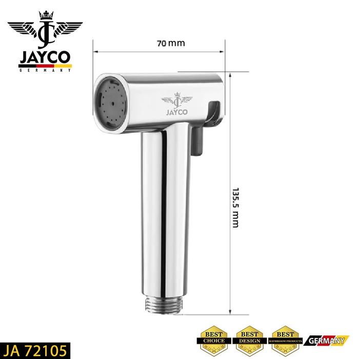 Promo JAYCO Jet Shower Toilet Washer Bidet Kamar Mandi - Chrome - Kab ...