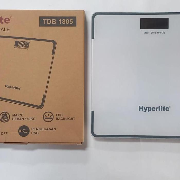 Jual Timbangan Badan Digital Hyperlite Putih - Hitam - Jakarta Timur ...