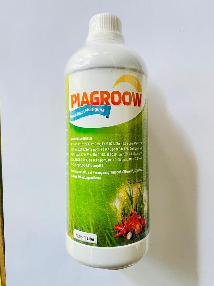 Jual Pupuk daun multiguna PIAGROOW isi 1lt dari ARENA HORMON - Kab ...