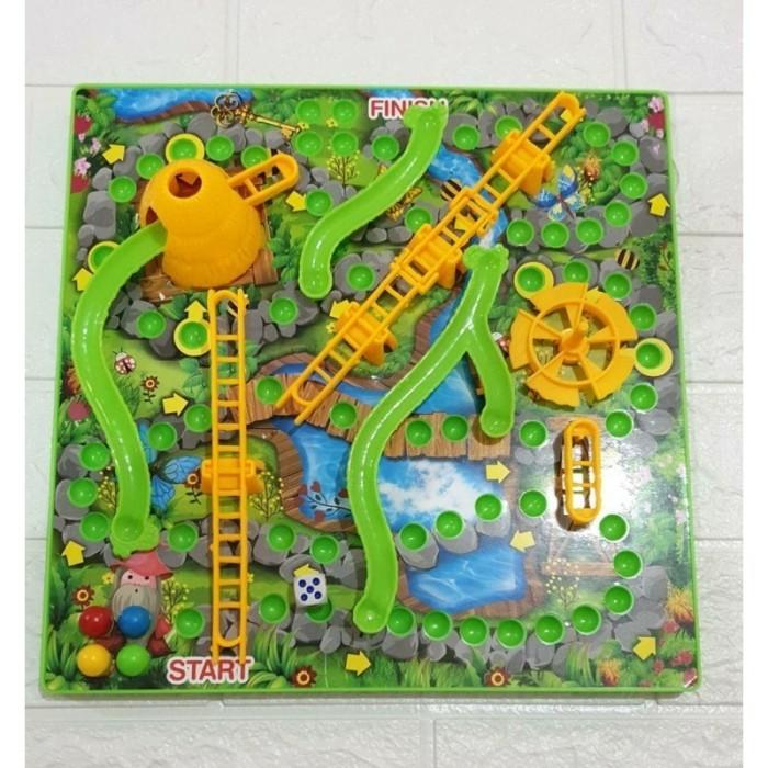 Jual Mainan Anak Board Game Ular Tangga 3D Snake Ladder - Ular Tangga ...
