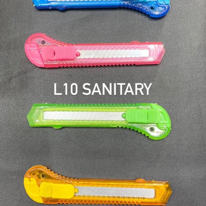 Jual Cutter Transparan Warna Besar Murah / Pisau Cutter Transparan ...