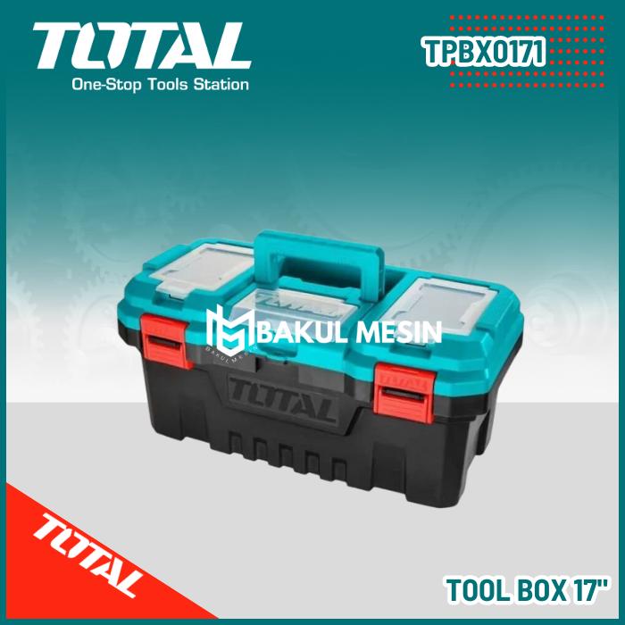 Jual Toolbox Body Plastik TOTAL TPBX0171 17" Tool Box Total TPBX 0171 - Kota Bekasi - BAKUL ...