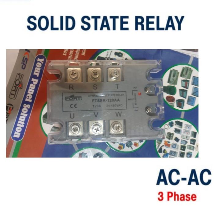 Jual FTSSR-120AA 3 PHASE SOLID STATE RELAY AC-AC FORT 120a 120 a 3phase 3p - Jakarta Barat ...