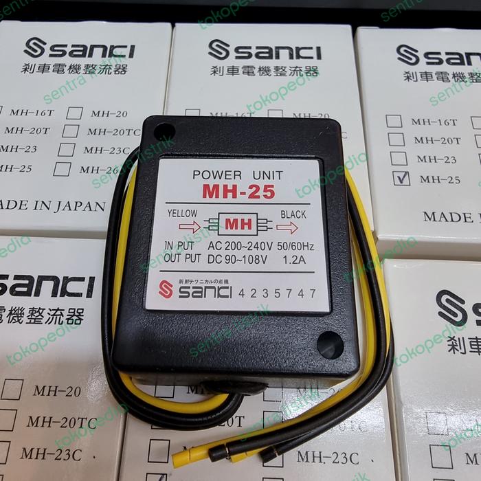 Jual power unit MH-25 sanci brake rectifier motor - Jakarta Barat ...