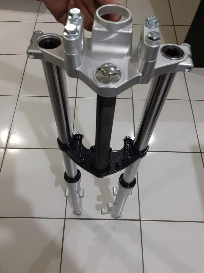 Jual SHOCK RXK NEW SOK FORK DEPAN ASSY + SEGITIGA AS KOMPLIT RX KING ...