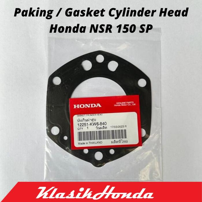 Jual Paking / Gasket Cylinder Head Honda NSR 150 SP - Jakarta Timur - Klasik Honda | Tokopedia