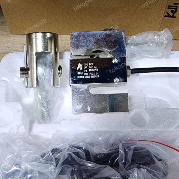 Jual Loadcell KELI DEE 500kg / load Cell S 500kg batching plant 500kg ...