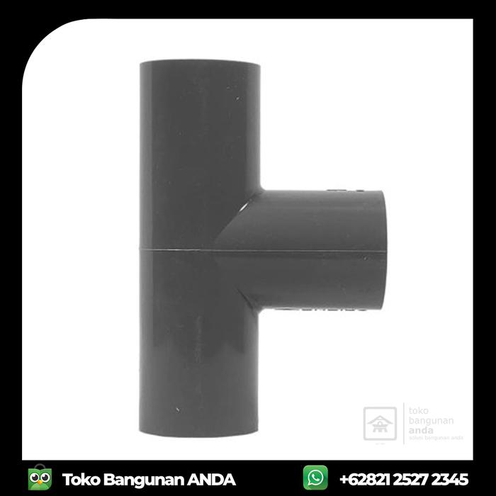 Jual FITTING PIPA PVC TEE AW 3/4" SAMBUNGAN T AW 3/4 INCH RUCIKA - Kota ...