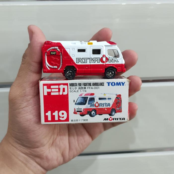 Jual tomica tomy blue 119 morita fire fighting ambulance - Kab. Sukoharjo - Nostalboy | Tokopedia