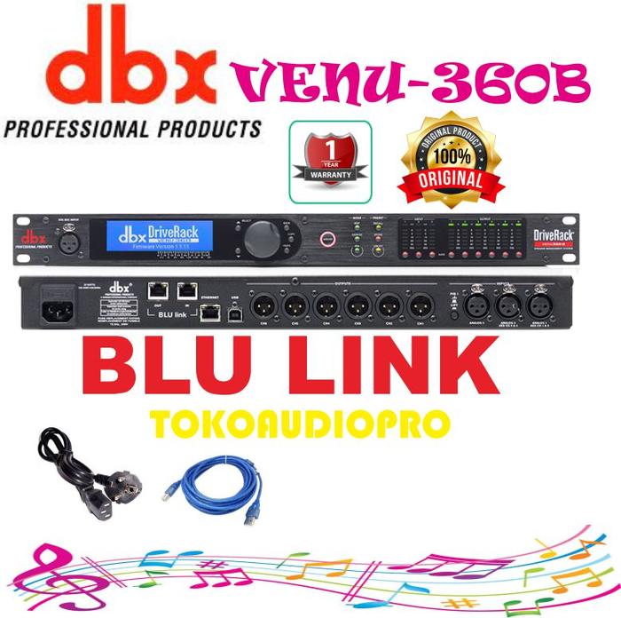 Jual DBX DriveRack VENU360-B Loudspeaker Management System Venu-360B ...