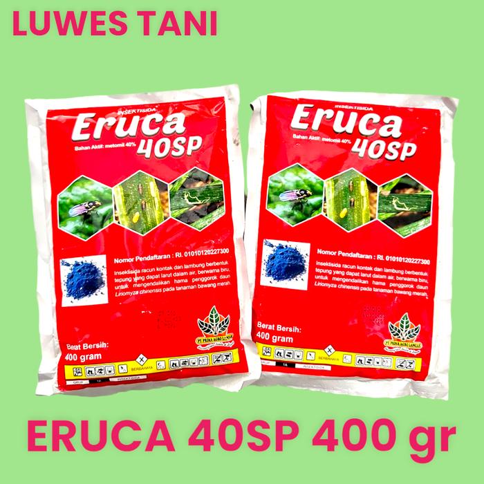 Jual Insektisida ERUCA 40SP 400 gr Metomil 40% pembasmi ulat dan ...