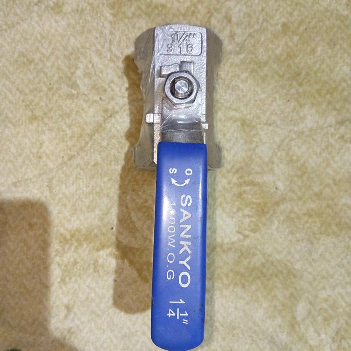 Jual Ball Valve Sankiyo 1/¼ Inch - Kab. Tangerang - PT SUMBER LOGAM ...
