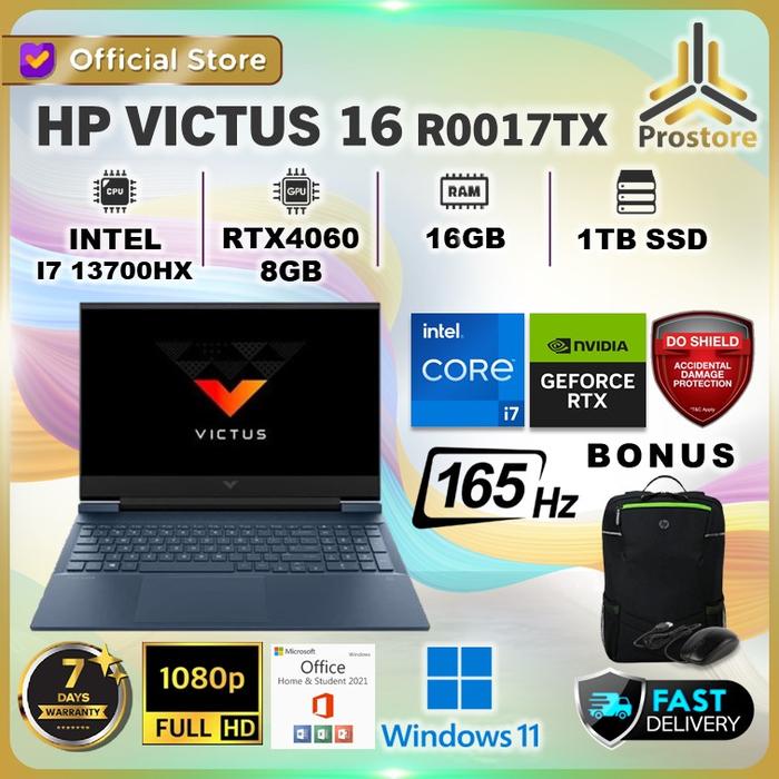 Promo Hp Victus 16 I7 13700hx | Rtx4060 8g | 16gb 1tb W11 16.1” IPS ...