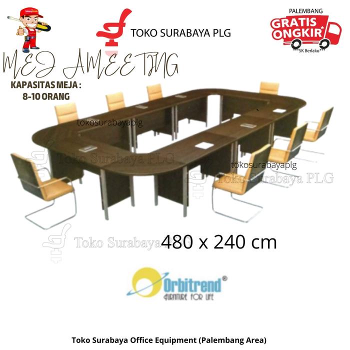 Jual Orbitrend Conference Table Meja Meeting Besar Kantor Meja Rapat ...