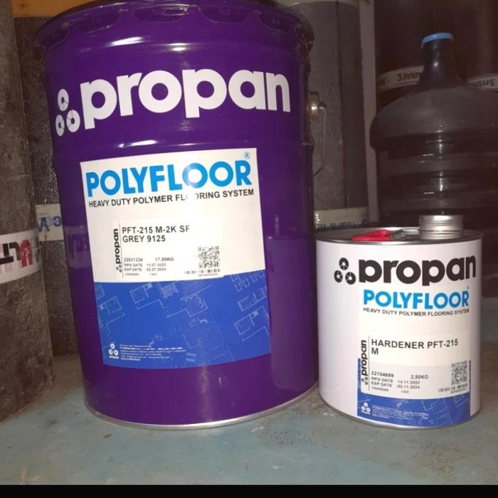 Jual Epoxy Lante PROPAN POLYFLOOR PFT- 215 M- 2K SF LIGHT GREY 9124 ...