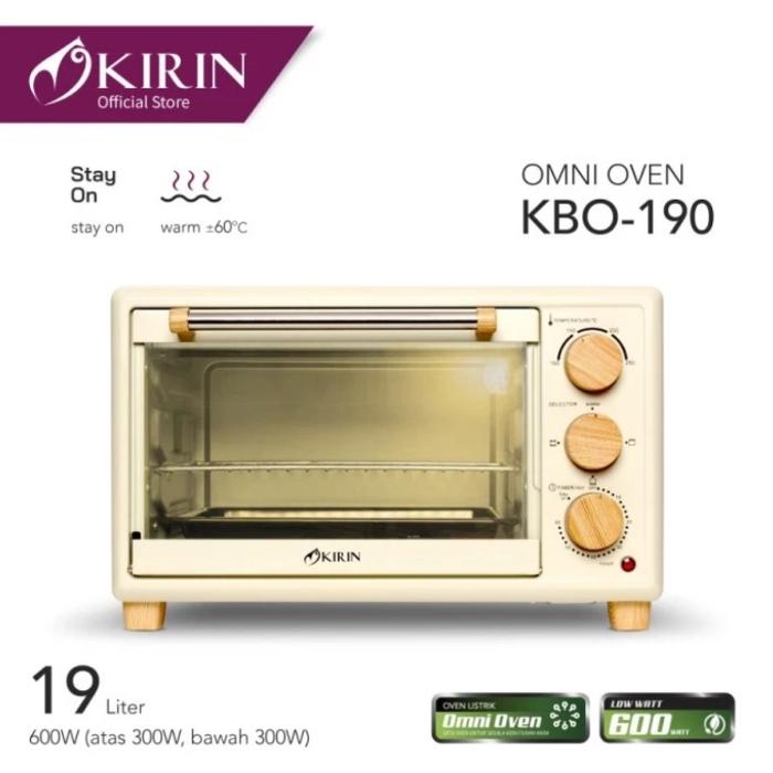 Jual Oven Listrik Kirin KBO-190 Omni Oven 19 Liter Electric oven 600 Watt - Kota Depok - perabot ...