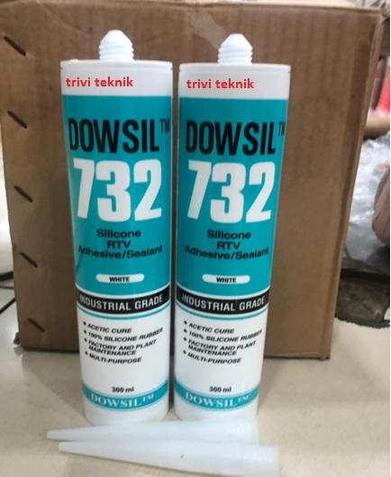 Jual dow corning rtv silastic 732 silicone sealant,dowsil lem silikon ...