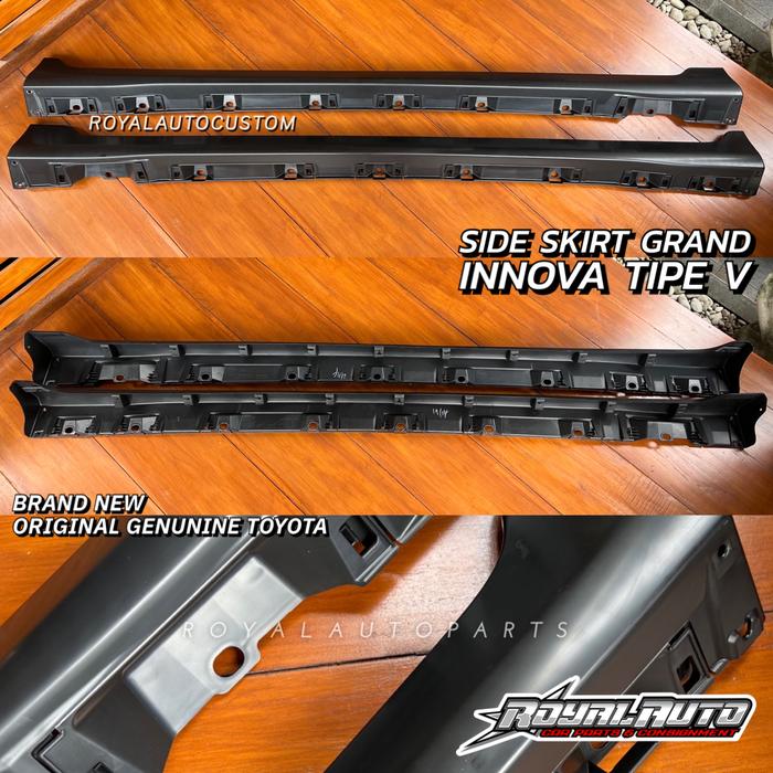 Jual original side skirt innova type v - Kota Salatiga - royalauto ...