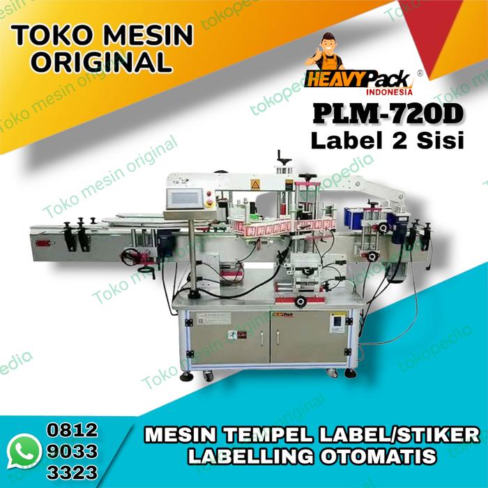 Jual Mesin Tempel Label/Stiker Labelling Otomatis PLM-720D HEAVYPACK ...
