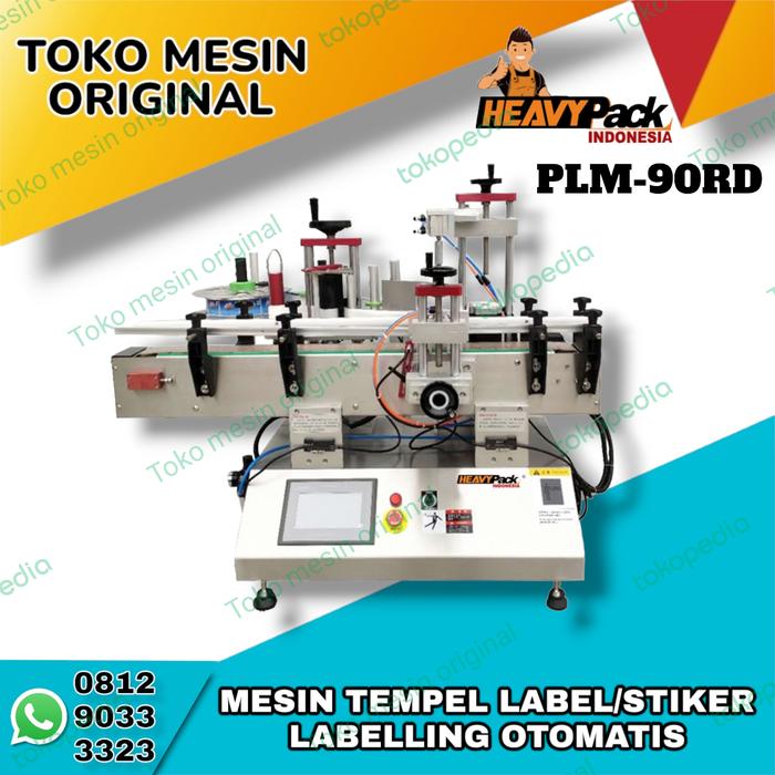Jual Mesin Tempel Label/Stiker Botol PLM-90RD OTOMATIS HEAVYPACK - Jakarta Barat - Toko mesin ...