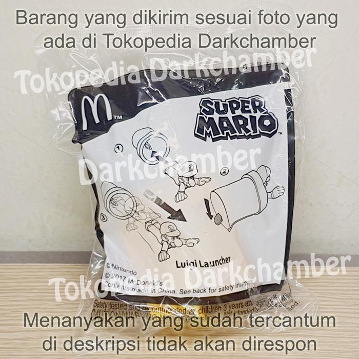 Jual McDonalds Happy Meal Super Mario - Luigi Launcher - Jakarta Pusat ...