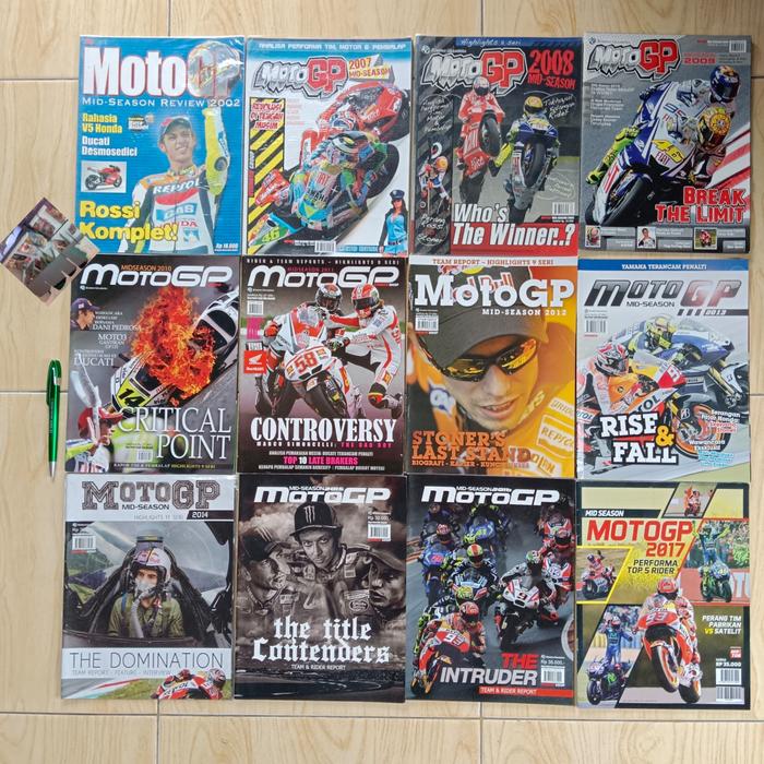 Jual Majalah Panduan Motogp Guide Full Season Mid Season Moto Gp Guide ...