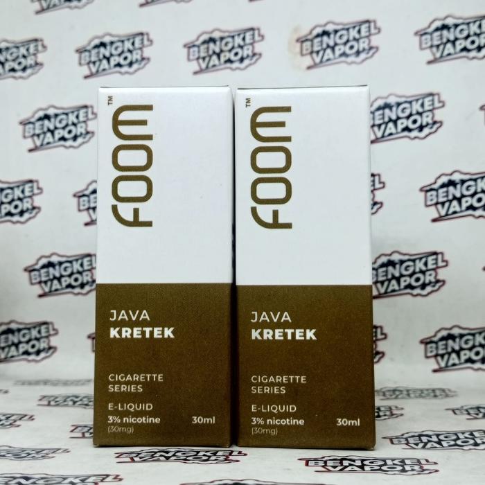 Jual LIQUID SALTNIC Java Kretek Cigarette Series 30ML 30MG By Foom Lab ...
