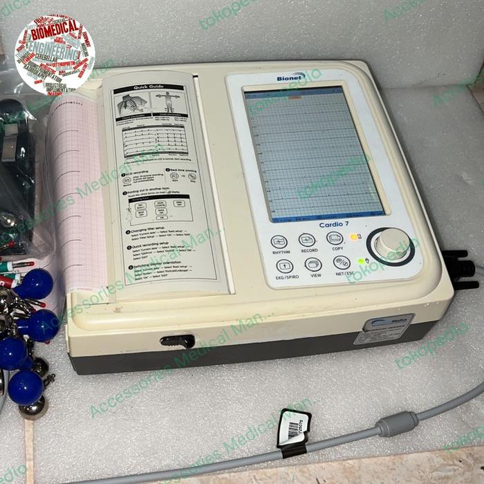 Jual Unit Ekg, Ecg 12 Chanel Bionet Cardio 7 Touch Screen - Kota Medan ...